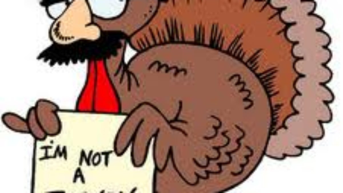 Im Not A Turkey Clipart